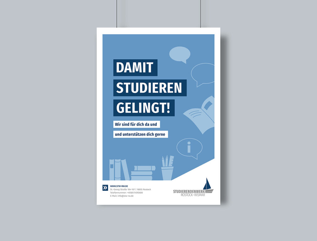 Plakate Studierendenwerk – Wally Pruss